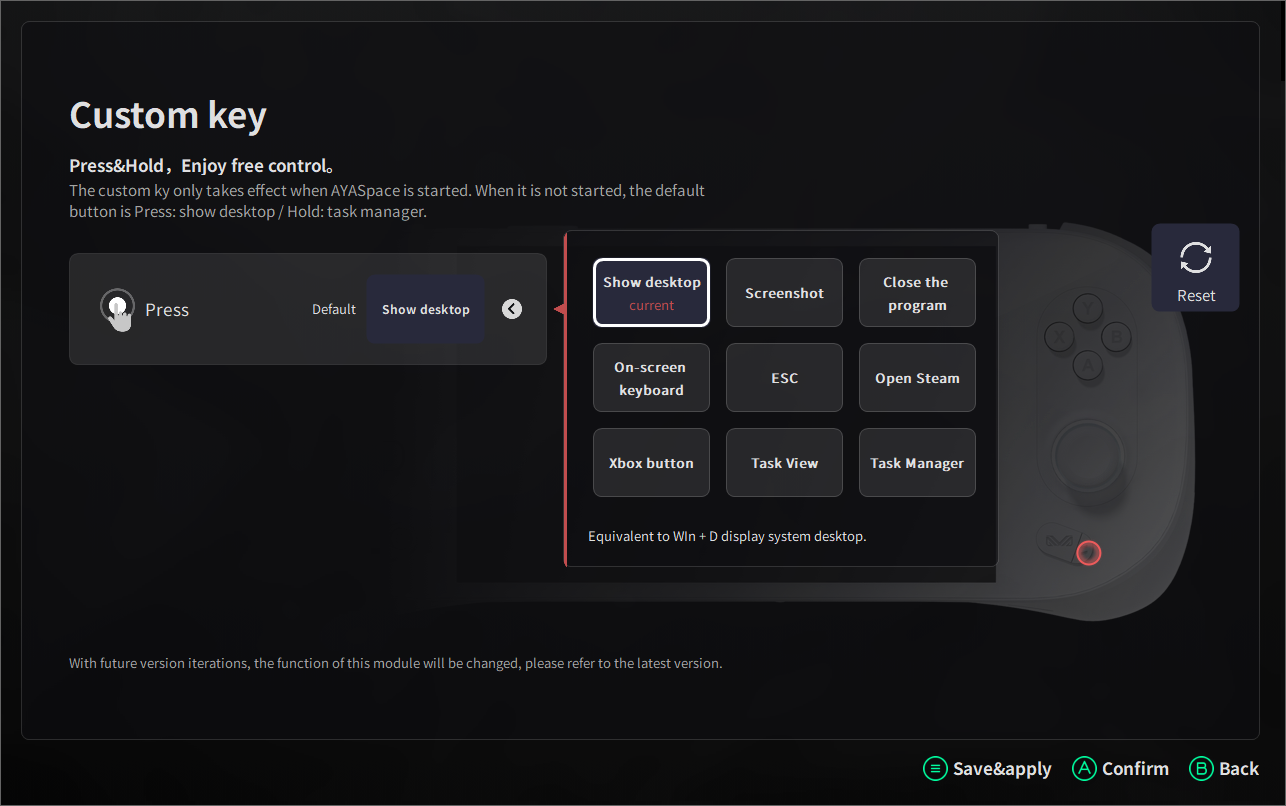 AYASpace Instruction Manual for AYANEO GEEK… - AYANEO